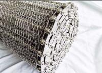 China Food Grade Stainless Steel Chain Link Wire Mesh Conveyor Belt for Fruit Drying 2062 for sale