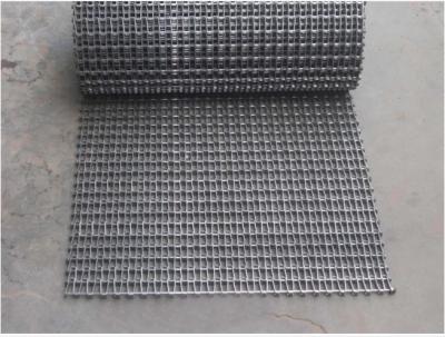 China Stainless Steel Conveyor Flat Wire Mesh Belt 50mm Pitch Anti Corrosion Customizable for sale