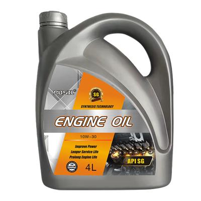 China high performance SG/CD automotive cheap China lubricant Motor Engine Oil for sale