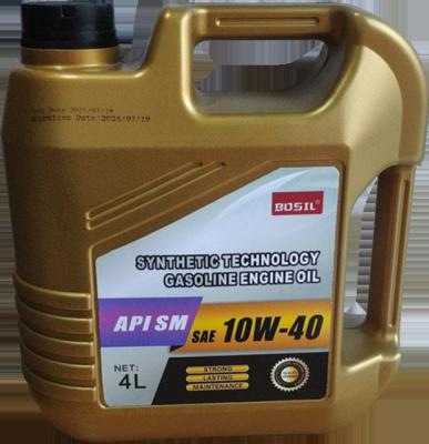 China BOSIL FLUFFY brand SAE 10W40  Synthetic Lubrication Engine Oil for sale
