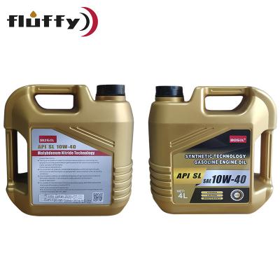 China 4Letre Petrol Litre China SL sae10W-40 OEM Motor Semi Synthetic Lubricating Engine Oil for sale