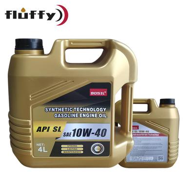 China Factory Cheap Wholesale China BOSIL Engine Oil Gasoline Car Lubricants API SL SAE 5W30 10W30 10W40 15W40 Engine Oil for sale