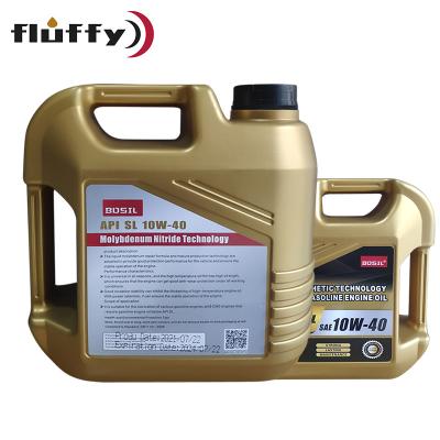 China gasoline machine brand turbo speed sl 5W30 10W30 10w40 15W40 synthetic motor engine oil for sale