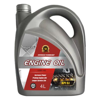China CHINA LUWEI BOSIL Brand SAE 15W40  20W50 General Purpose Diesel  Gasoline Car Engine Oil Lubricant for sale