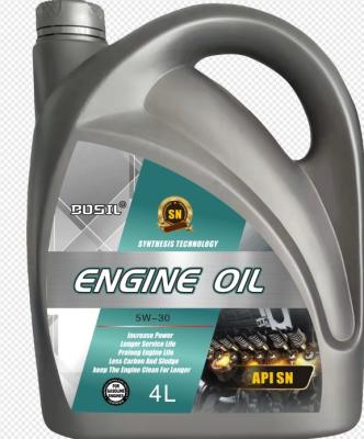 China Hot Sale Lubricants Automotive OEM Wholesale Factory SL 5W-30 Motor Synthetic Gasoline Engine Oil for sale