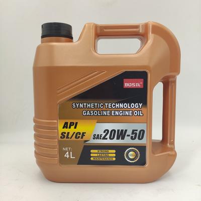 China sale wholesale sticker motor car automobile 20w-50 15w40 lubricant engine oil for sale