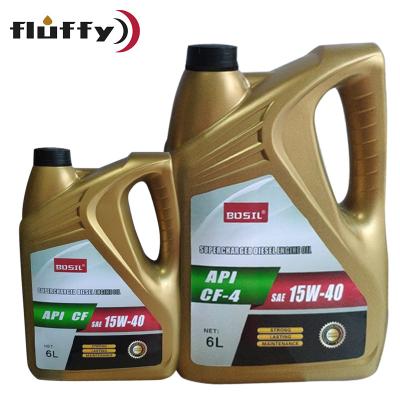 China OEM 4 5 6 Liters Pack CF-4 15W40 Diesel Engine Oil Lubricant motor Oil for Forklifts china factory Oil for sale