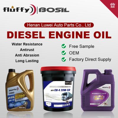 China CHINA LUWEI BOSIL Brand SAE  CF CH  CI  Heavy Truck Diesel 20w50 15w40  20w40 10W-40  lubricant engine oil for sale