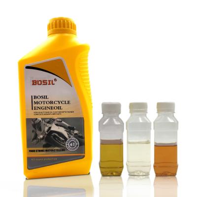 China 4T Barrel High Quality SL SF Best Price Motorcycle Factory API Sale Synthetic Motor Engine Oil 1 Ltrs*12 SAE Yellow Support for sale