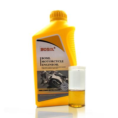 China Wholesale 4T Small Package OEM Yellow Bottle Factory High Quality Cheap 15W40 1L Motorcycle Engine Oil for sale