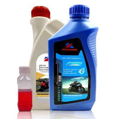 China SAE 40 High Quality API Low Price Customize SAE 20 30 Wholesale Motorcycle Engine Oil Little Bottle Two-stroke 2T Oil Red for sale