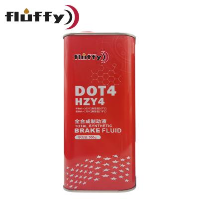 China Good Quality Factory wholesale vehicle brake fluid  DOT3 Synthetic Excellent 4 dot Brake Fluid for sale