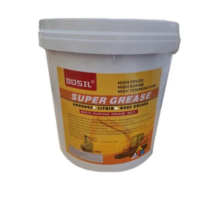 China factory cheap excel filling mechanical multipurpose calcium excavator ep 2 gun grease for sale