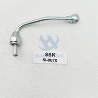 China Excavator Oil Tube 5I-8060 5I-8070 for CAT E320B E320C S6K Engine Oil Line Pipe 100% New for sale