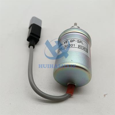 China Stop Solenoid 716-30201 Aftermarket New Compatible with JCB Excavator 8040ZTS 8045ZTS for sale