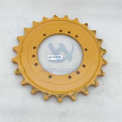 China Komatsu Mini Rubber Track Excavator Sprocket 22L-27-21110 Undercarriage Spare Part 22L2721110 for sale