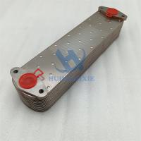 China 6212-61-2111 6212-61-2110 Radiator Element Core for 6D140 Engine 12PCS Oil Cooler Element 8kg for sale