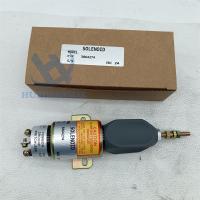 China Cummins 3864274 Stop Solenoid Valve 24V Fuel Shutoff for Excavator Engine Parts for sale