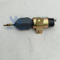 China Cummins 3864274 Stop Solenoid Valve 24V Fuel Shutoff for Excavator Engine Parts for sale