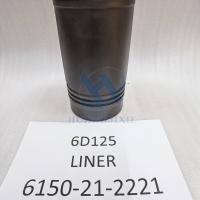 China Komatsu PC400-8 6D125 Engine Cylinder Liner Kit 6150-21-2221 Excavator Spare Parts for sale