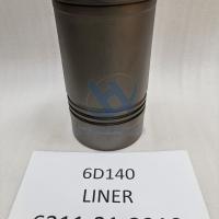 China Komatsu 6D140 Engine Cylinder Sleeve Liner 6211-21-2210 Excavator Spare Part 100% New for sale