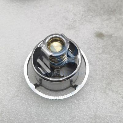 China Coolant Thermostat 213-60430 21360430 for EC350DL D8K Excavator 82°C for sale