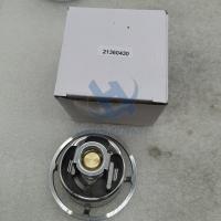 China Coolant Thermostat 213-60430 21360430 for EC350DL D8K Excavator 82°C for sale