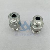 China Excavator Connector 6V-8636 Straight Adapter for CAT 305.5D 308D 320D 330D 6V8636 for sale