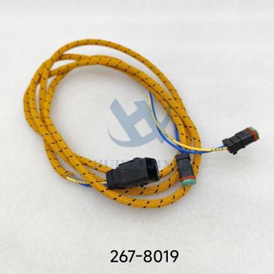 China CAT 324D 325D 329D Excavator C7 Engine Wire Harness 267-7645 267-8019 for sale