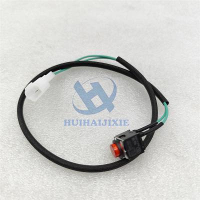 China Horn Switch Line 22U-43-21211 for Excavator R225LC-9 PC200-7 PC200-8 22U4321211 Cab Horn Switch for sale