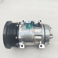 China 24V AC Compressor 320-1291 8PK 133mm for Caterpillar Excavator 320D 330D 336D for sale