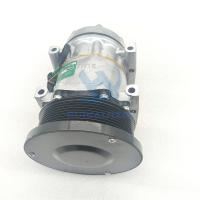 China 24V AC Compressor 320-1291 8PK 133mm for Caterpillar Excavator 320D 330D 336D for sale
