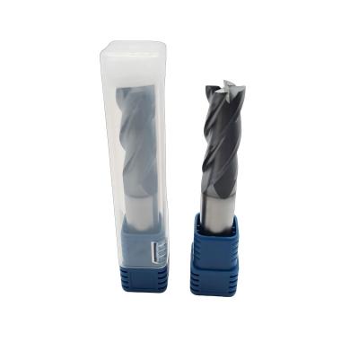 China Carbide High Precision 4 Flute Endmill Flat Solid Milling Cutter for sale