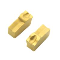 China CVD Coating Parting And Grooving Inserts Golden For CNC Machine Cutting Off for sale