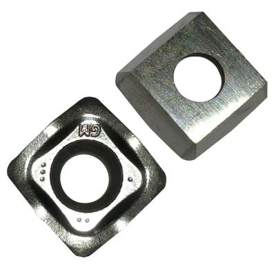 China Tungsten Turning Inserts Silver SDMT Cutting Tool Inserts For Steel for sale