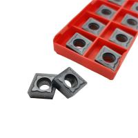 China Dark Grey PVD Internal Turning Tool Cemented Carbide Inserts for sale