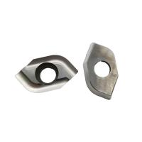 China Lathe Tool CNC Milling Inserts Silver Uncoated Carbide Inserts for sale
