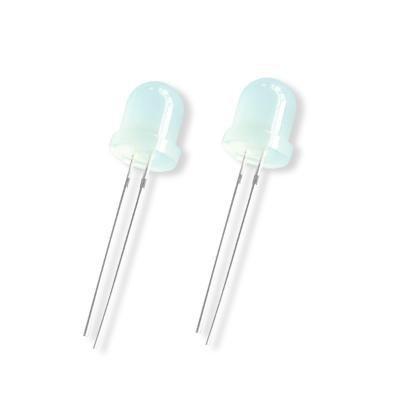 China 5mm white|5MMLEDs Round white Diffuse|5mm leds-5mm led leds-5mm led lights-5mmLED Diodes -5mm led lamps-5mm led tubes for sale
