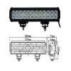 China LED Work Lamp/ Headlamp LED Car Light (72W Work Lamp) for sale