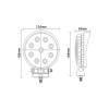 China LED Work Lamp/ Headlamp 27W LED Auto Car Headlights for sale