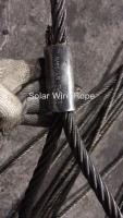 China CONNECTING  WIRE 26mm X 3.0M EYE MECHANICAL SPLICE INTERMEDIATE WIRE ON END TO END WITH THIMBLE for sale