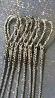 China Soft Eye 6x36 Wire Rope Lifting Slings Mechanically Spliced for sale