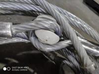 China Machine Pressed Wire Cable Sling With Insulating Porcelain Insulator Coated Surface for sale