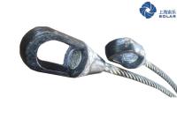 China Closed Type Casting Safety Wire Rope Sling For Heavy Duty Marine Use for sale