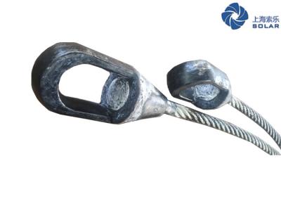 China Closed Type Casting Safety Wire Rope Sling For Heavy Duty Marine Use for sale