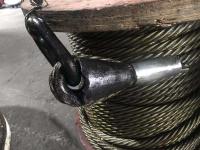 China High Tensile Galvanised Wire Rope Sling Terminal End With Socket for sale
