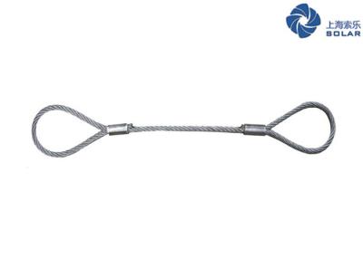 China Terminal End Wire Rope Sling Soft Eye With High Breaking Strength for sale