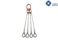 China 6x36ws IWRC 4 Leg Wire Rope Sling Eye - Eye Thimble - Thimble For Marine Use for sale