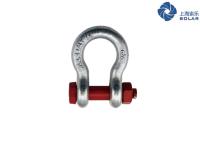 China G2130 Lifting Rigging Galvanized Bolt Anchor Bow Shackle US Type Chain Wire Rope Hardware Marine for sale