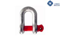 China Rigging Hardware US Type Screw Pin DEE Shackle G210 Galvanized Chain Wire Rope Fittings for sale